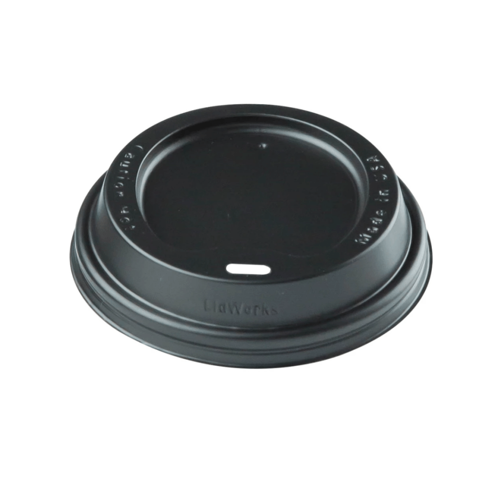 Black Sipper Lids 12/16oz (Box of 1000) - Tapside Scotland, UK