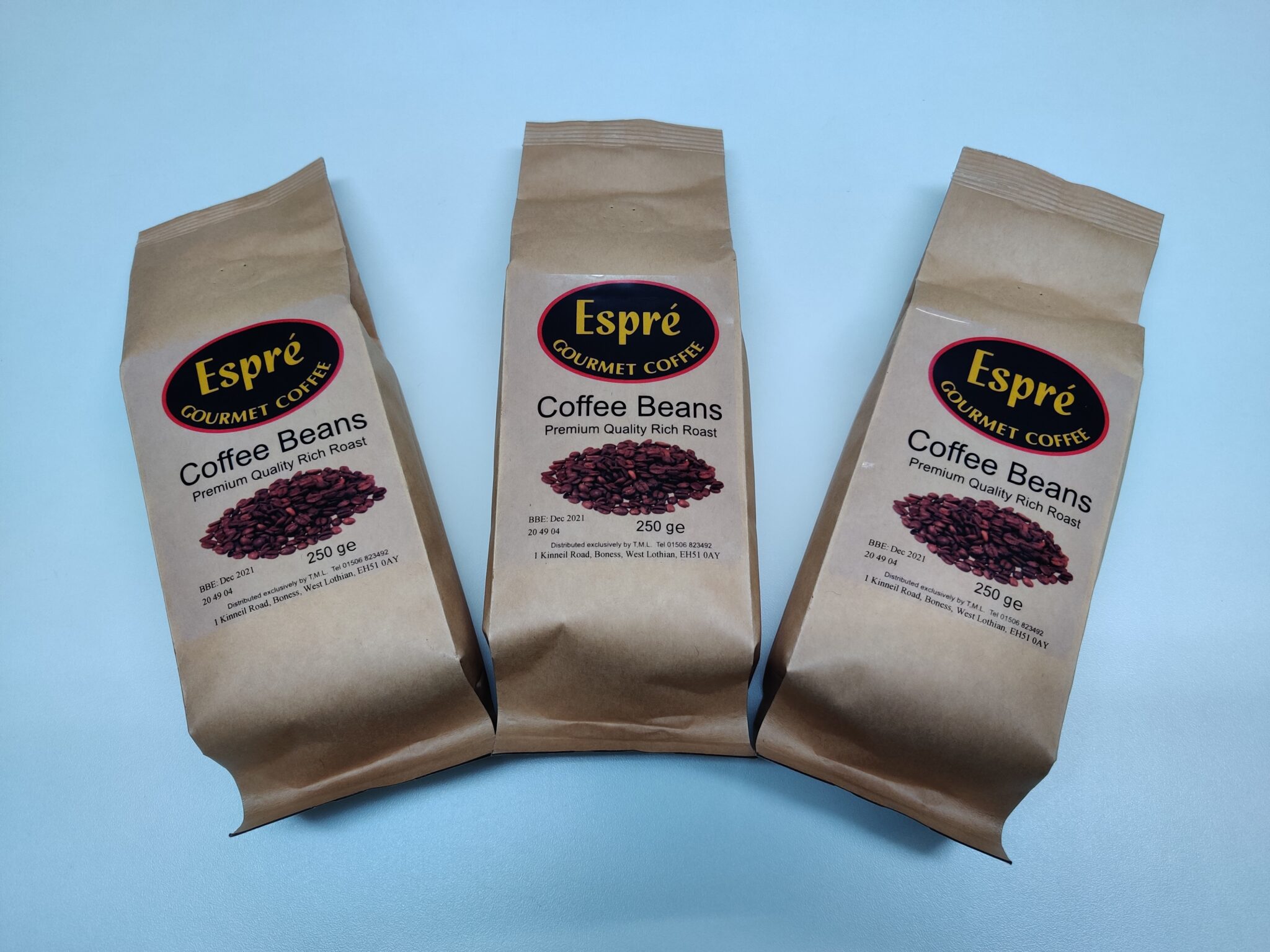Espré Gourmet Coffee 250g - Tapside Scotland, UK