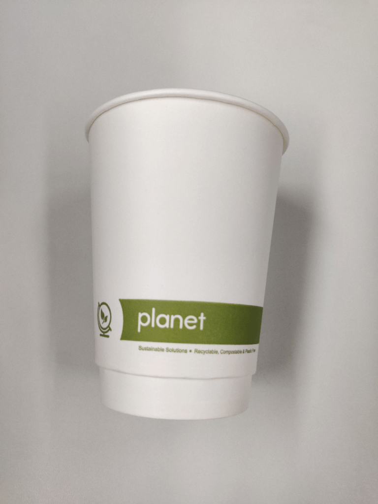 Double Wall Planet Plastic Free Cups (Box of 500) - Tapside Scotland, UK